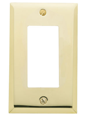 Baldwin Square Bevel GFCI Switch Plate 4754