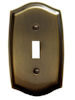 Baldwin Colonial Single Toggle Switch Plate 4756